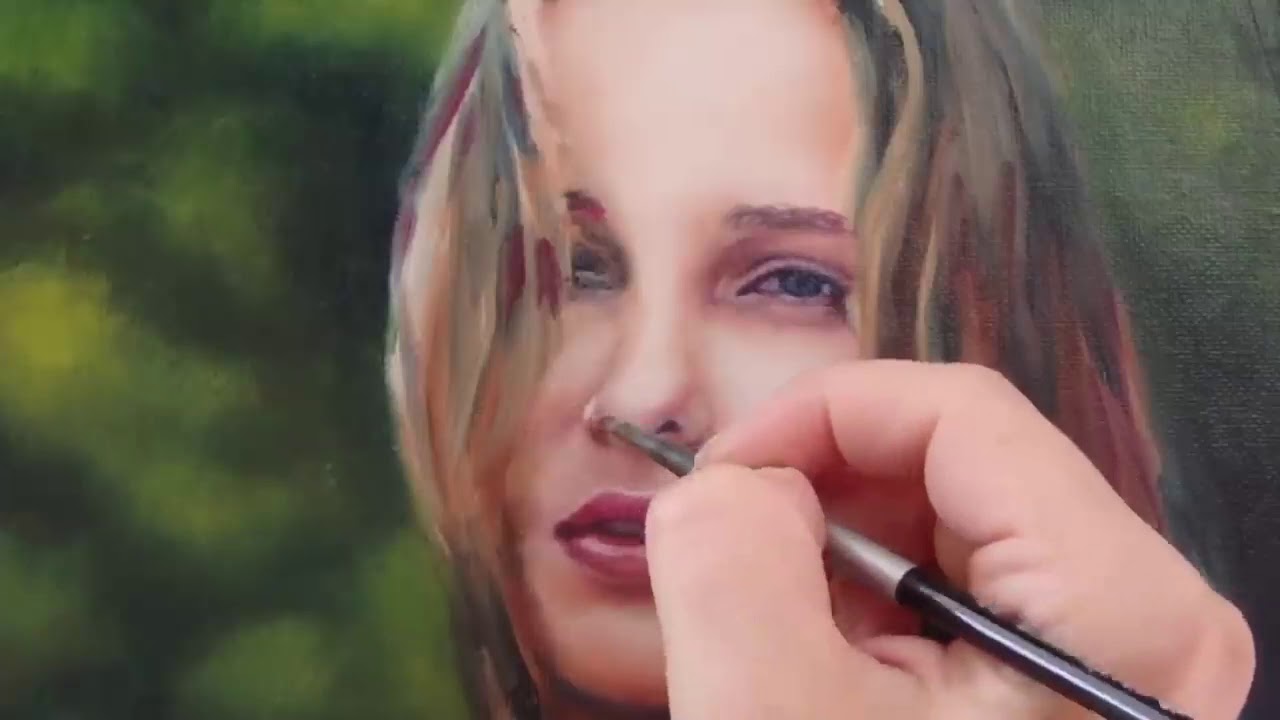 REALISTIC OIL PAINTING by Isabelle Richard - YouTube