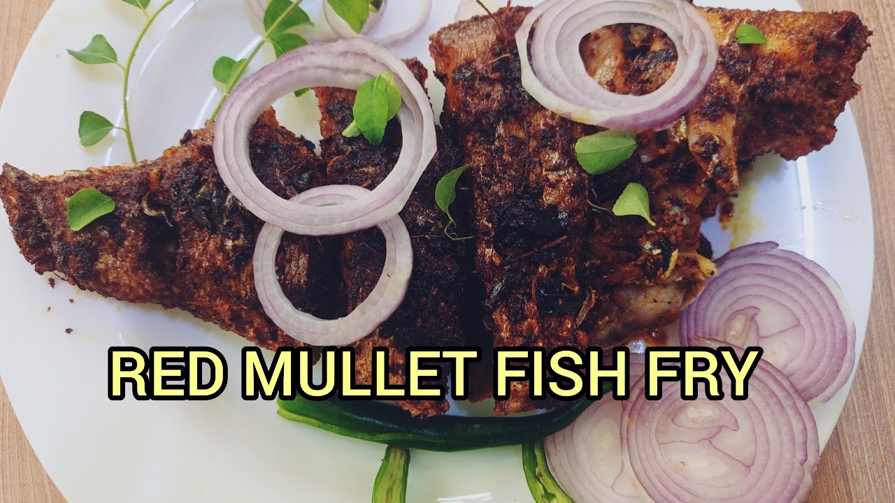 "RED MULLET" Easy Fry/ Please Subscribe and watch Recipe. - YouTube