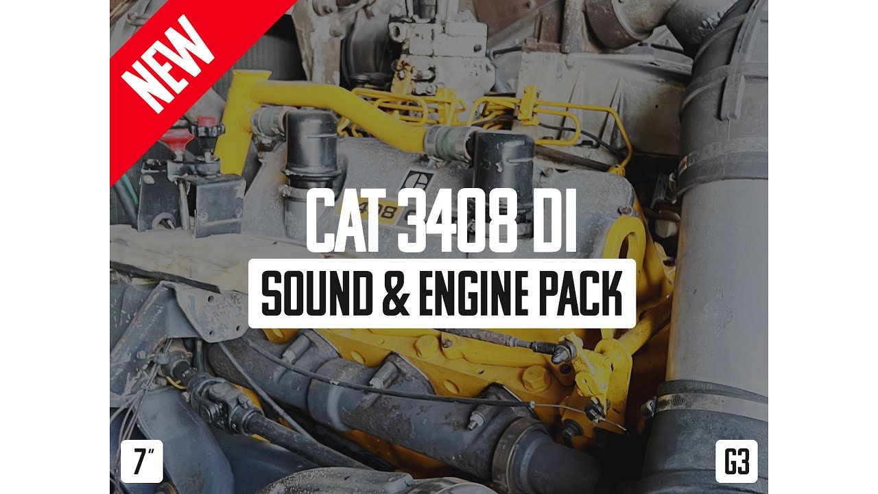 ATS ★ NEW ★ CAT 3408 (Direct) Sound & Engine Pack by ZEEMODS - YouTube