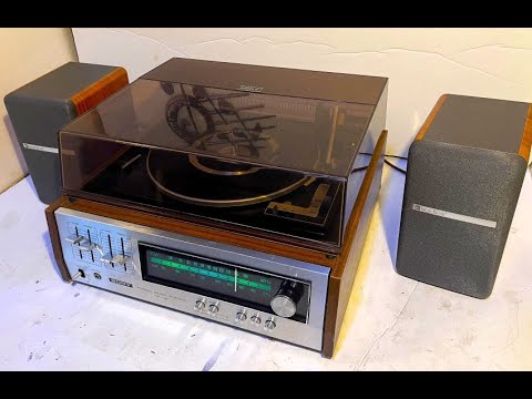 Sony HP-161w/Serviced BSR C123 Stacking Record Changer NEW Singing Wood ...