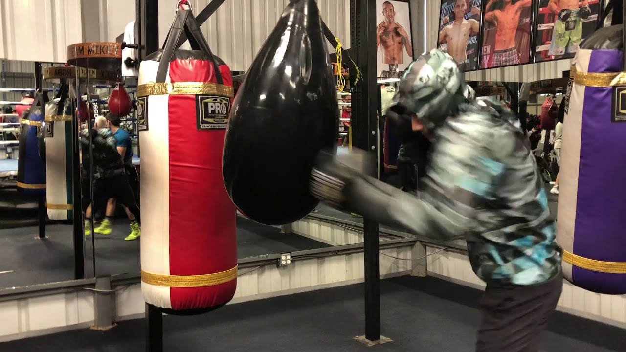 Bryan Lua and Hector Tanajara in Training Camp ( power hits ) - YouTube