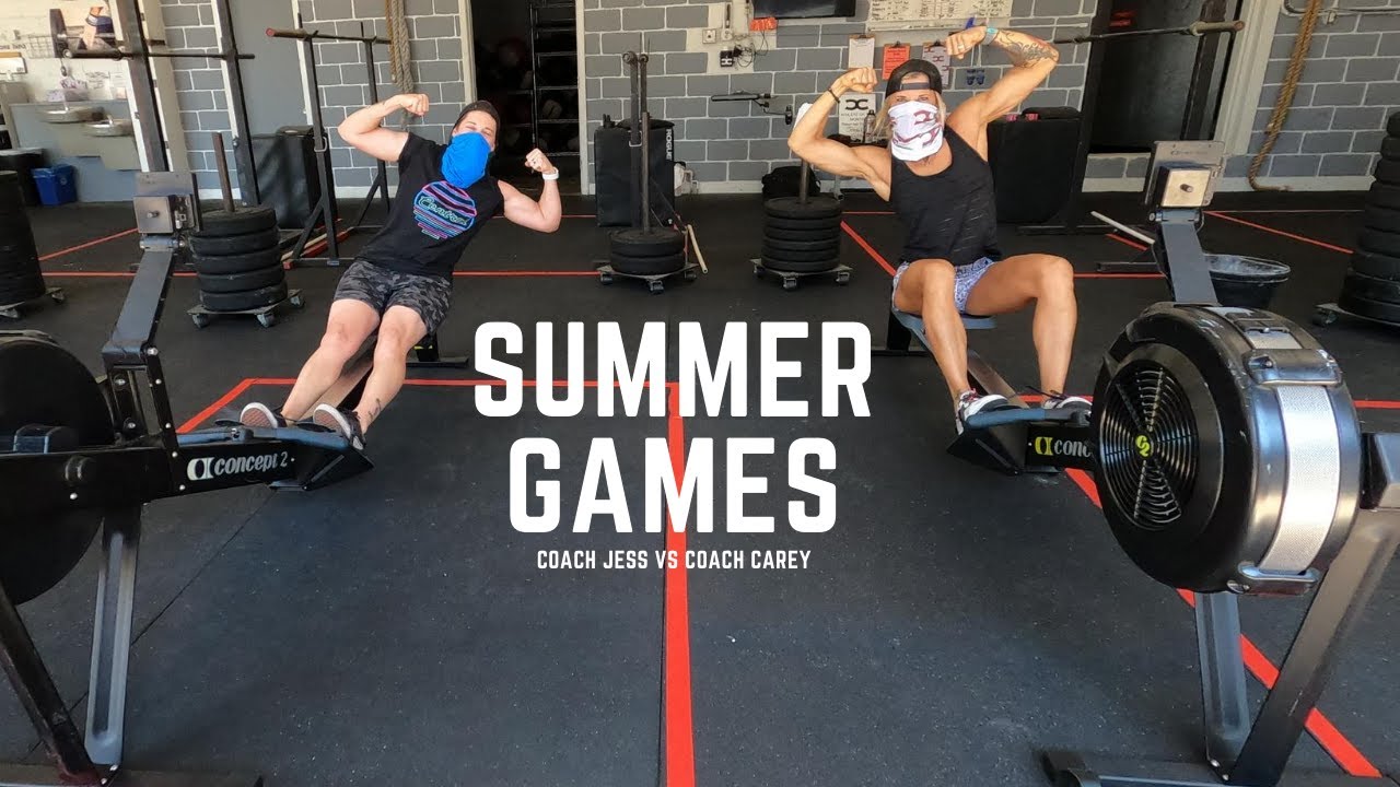 Summer Games: Coach Jess Powers vs Coach Carey Kepler - YouTube