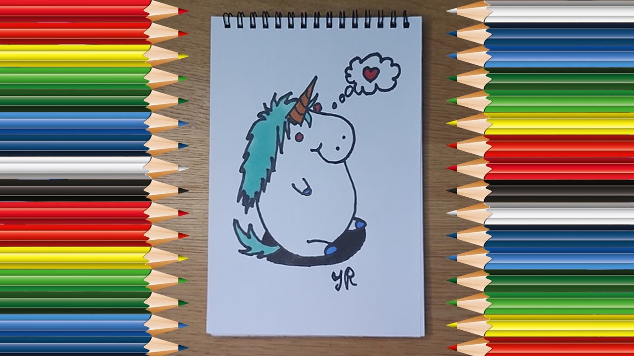 How to draw a fat pony - YouTube