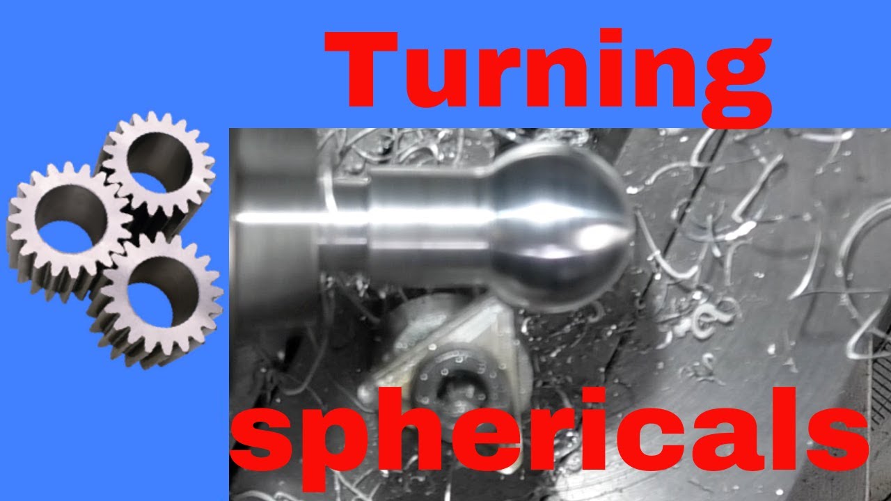Turning a spherical - YouTube