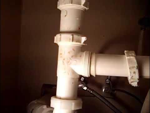 HOW TO UNCLOG A GARBAGE DISPOSAL DRAIN PIPE EASILY! - YouTube