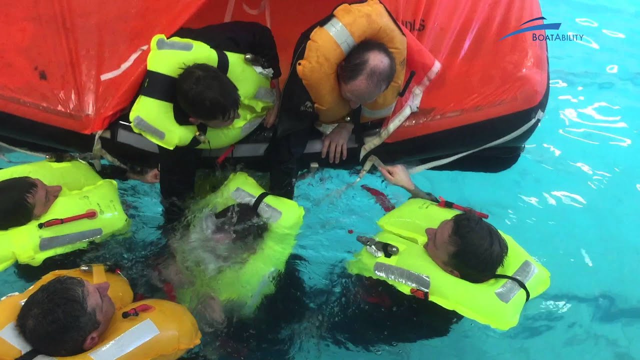 Sea Survival Training - YouTube