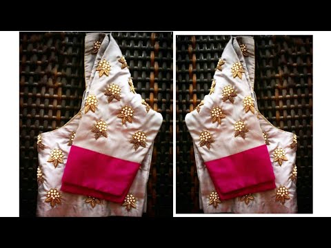 Attractive embroidery buti design making for any project - YouTube