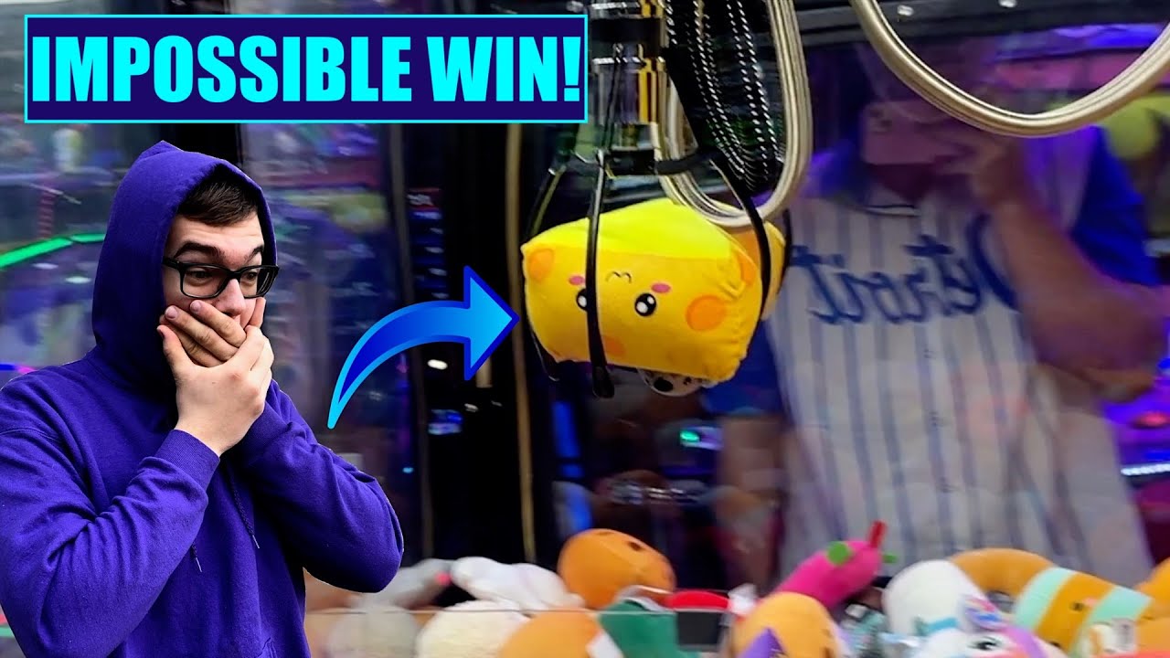 Claw Machine Magic! Won the Coolest Prize Ever! - YouTube