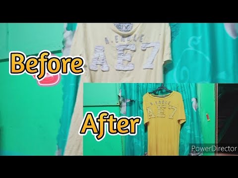 Paano mag Jobos o mag kulay ng ukay ukay na damit @ Libot Tutorials - YouTube