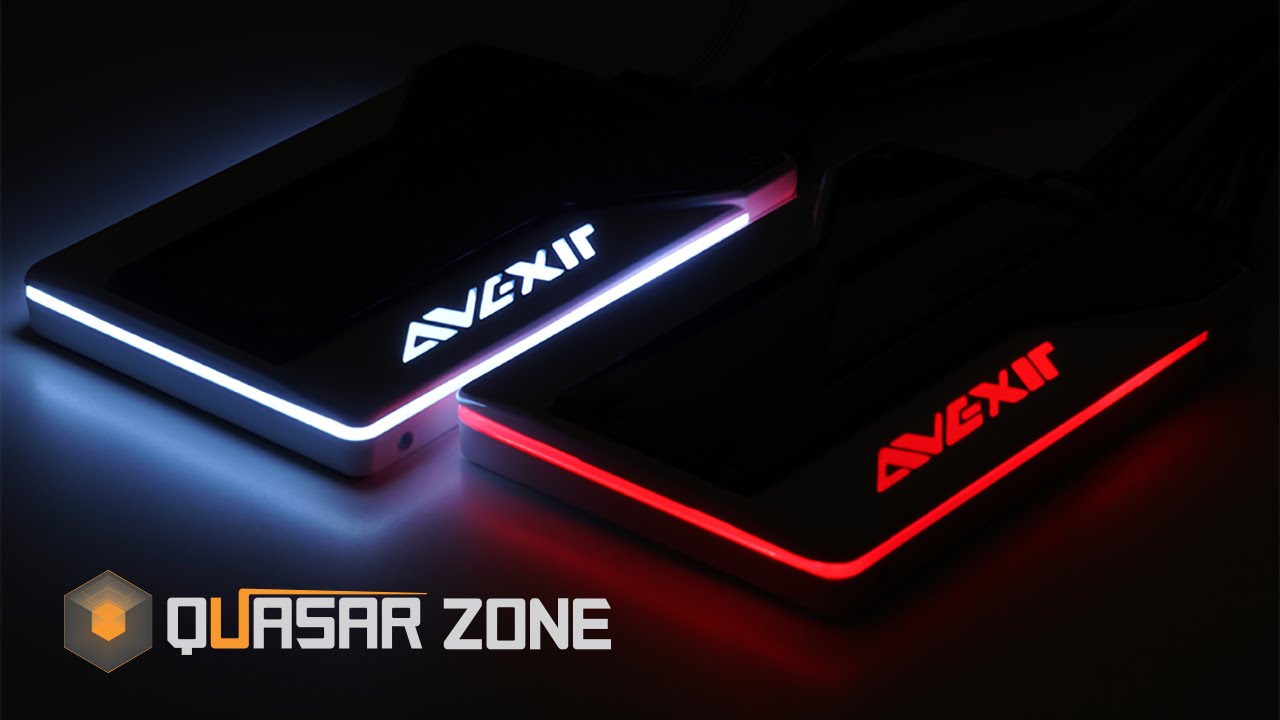 AVEXIR S100 LED SSD - YouTube