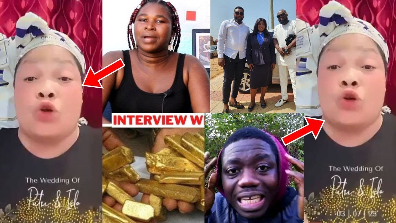 Asem Aba! Sarah Gold V!ctim brother Cµrse Agradaa over their Gold as ...