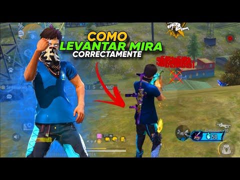 COMO LEVANTAR MIRA CORRECTAMENTE EN FREE FIRE