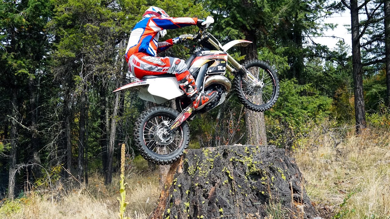 Enduro And Trail Riding A CR500AF CR500 Enduro - YouTube