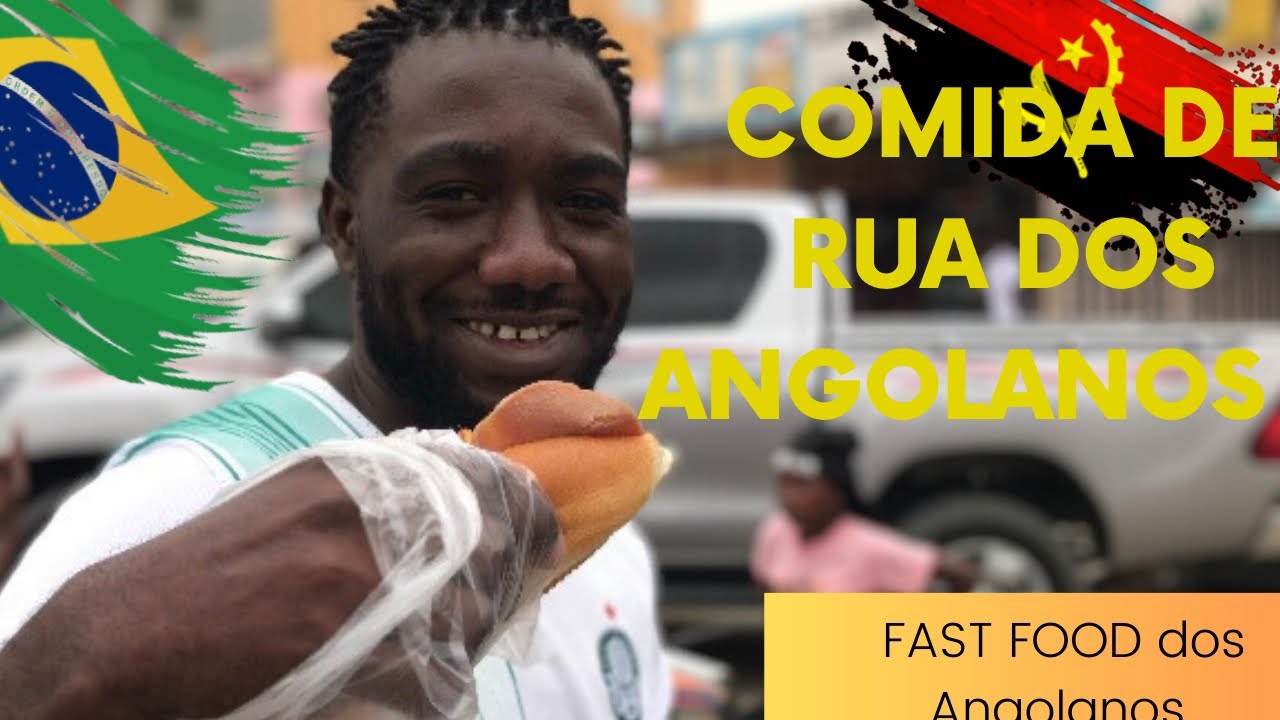 PROVANDO COMIDA DAS RUAS EM ANGOLA ÁFRICA (fast-food) - YouTube
