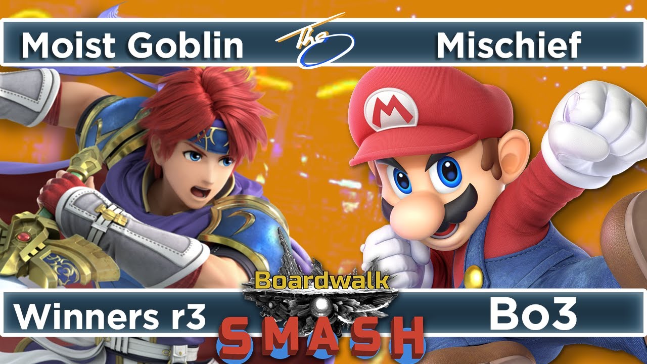 Moist Goblin (Roy) vs Mischief (Mario) - Winners Round 3 - Boardwalk ...
