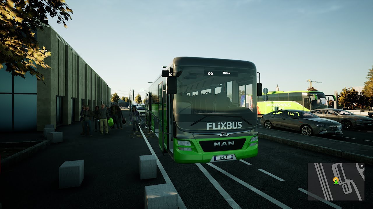 Fernbus Simulator | Paris to Reims - YouTube
