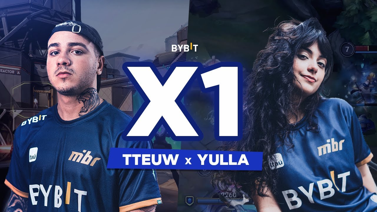 O X1 DO SÉCULO: TTEUW x YULLA NO VALORANT, LEAGUE OF LEGENDS E CRYPTO DUEL - YouTube