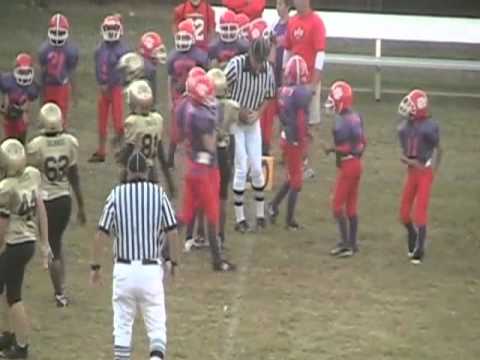 Trey McGowens #5 RB/LB/DB Pendleton Rec. Assoc. 10 U Highlights 2nd half of season - YouTube