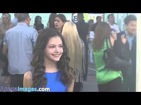 Mackenzie Foy arrives at the premiere of The Conjuring