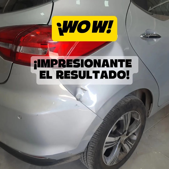 🔥 Cómo reparar y pintar golpe de un auto🏁 - YouTube