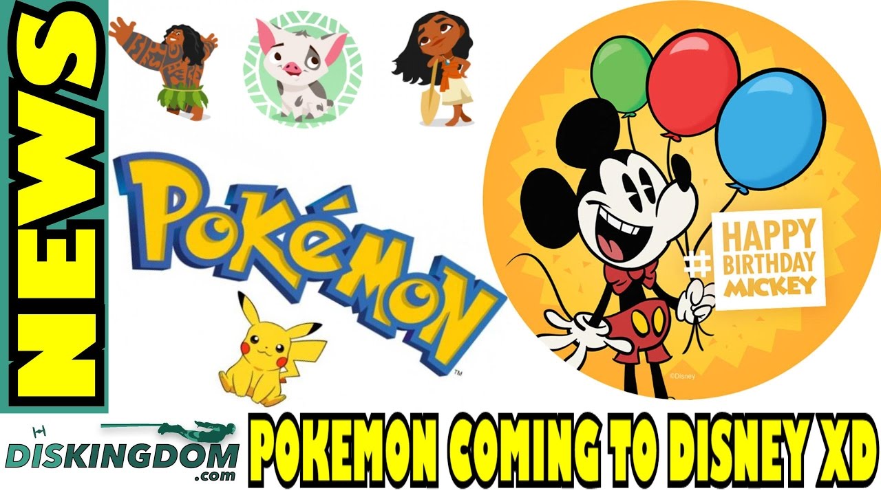Pokemon Comes To Disney XD + Moana Added To Many Disney Games | DK ...