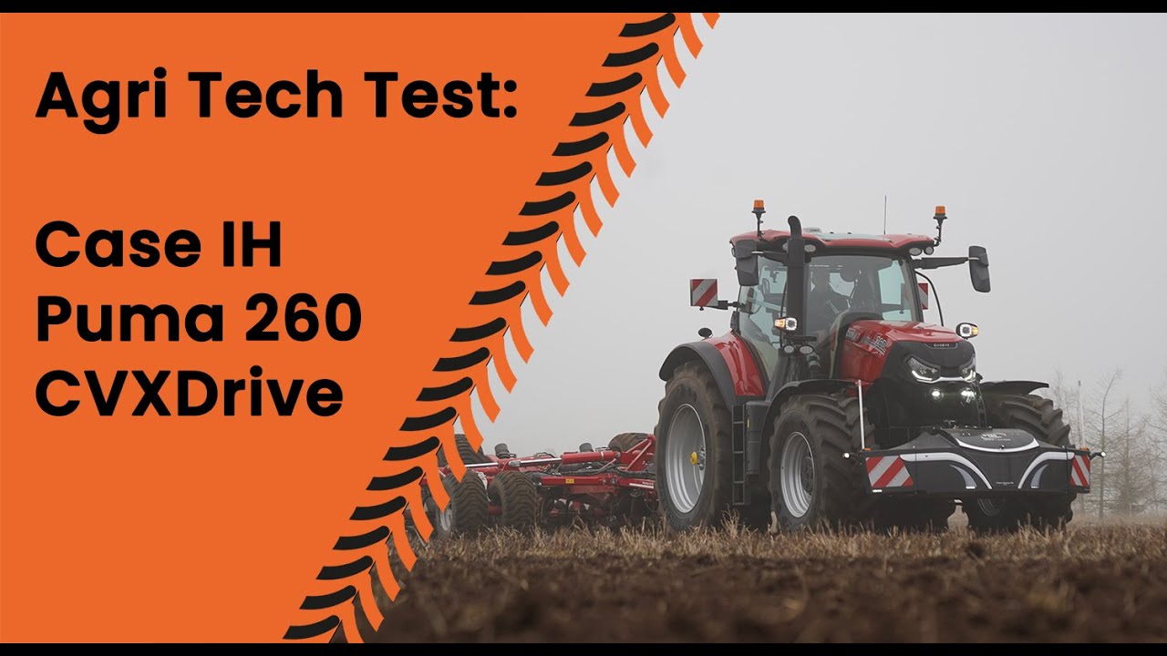 AgriTech-Test: Case IH Puma 260 CVX Drive - YouTube