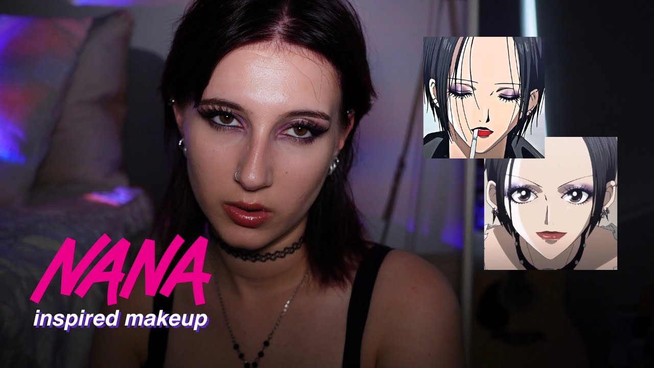 nana osaki inspired makeup- cinematic makeup therapy - YouTube