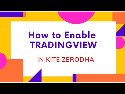 Zerodha Tradingview charts | Trading view in kite Terminal - YouTube
