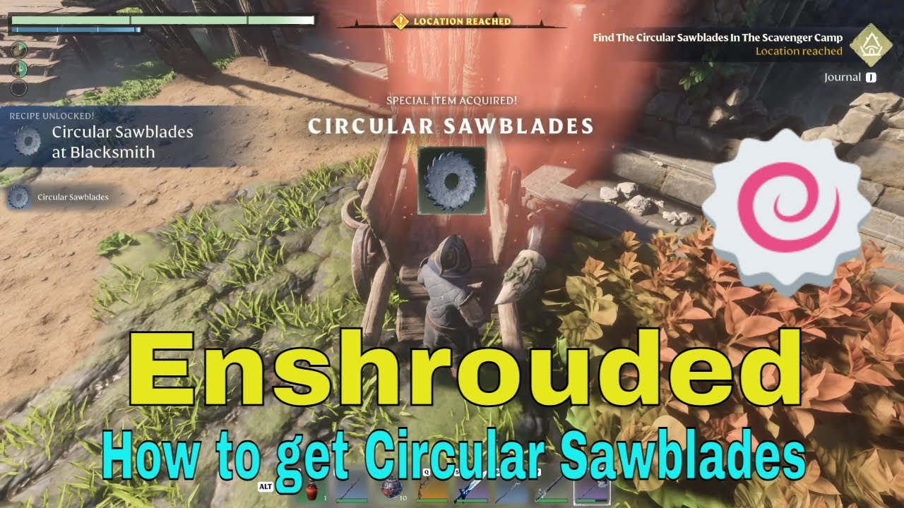 Enshrouded Guide - How to get Circular Sawblades for Carpenter - YouTube