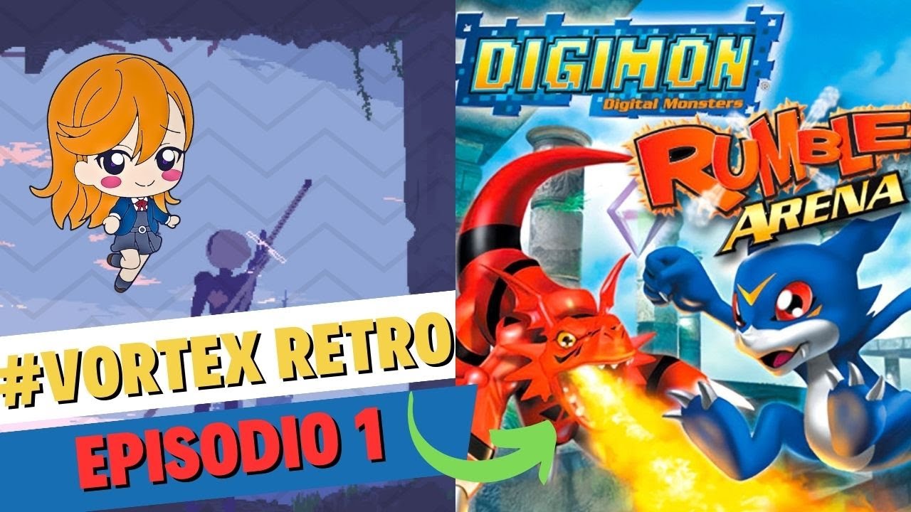 🎮 Digimon Rumble Arena [Todas las Digievoluciones][Gameplay] (PS1) [Japanese](Vortex Retro) EP1 ...