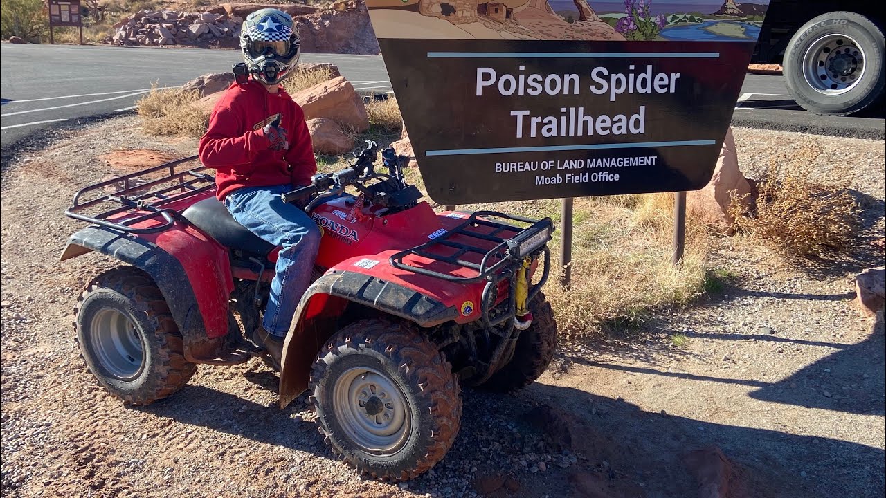 Poison Spider Mesa trail in Moab Utah! (Thanksgiving 2024) - YouTube