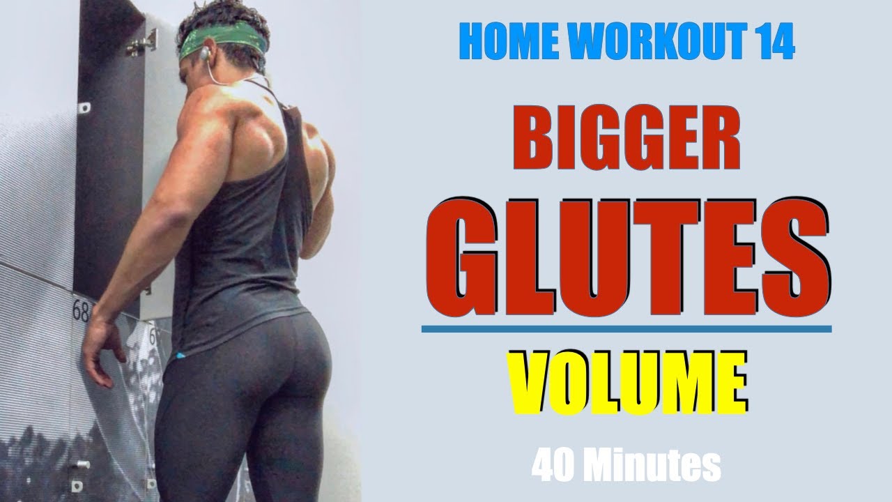 GROW YOUR BUTT AT HOME! - BOOTY EXERCISES FOR MUSCLE GROWTH - Workout ...