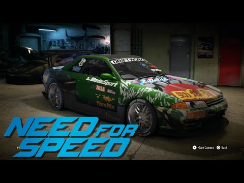 Need for Speed Nissan Skyline R32 Drift build - YouTube