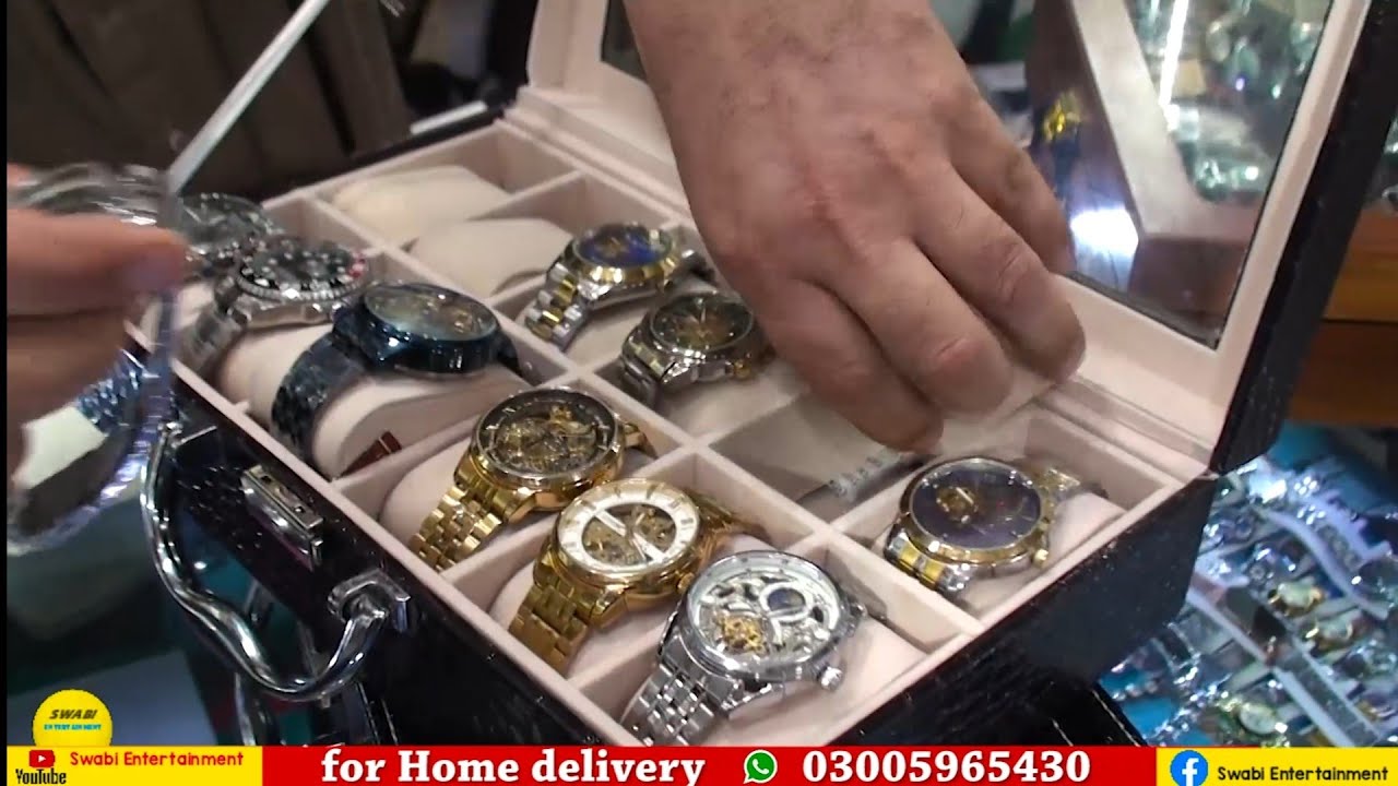 Insaf Watch center Peshawar karkhano GB plaza, #wristwatch #wallclock ...