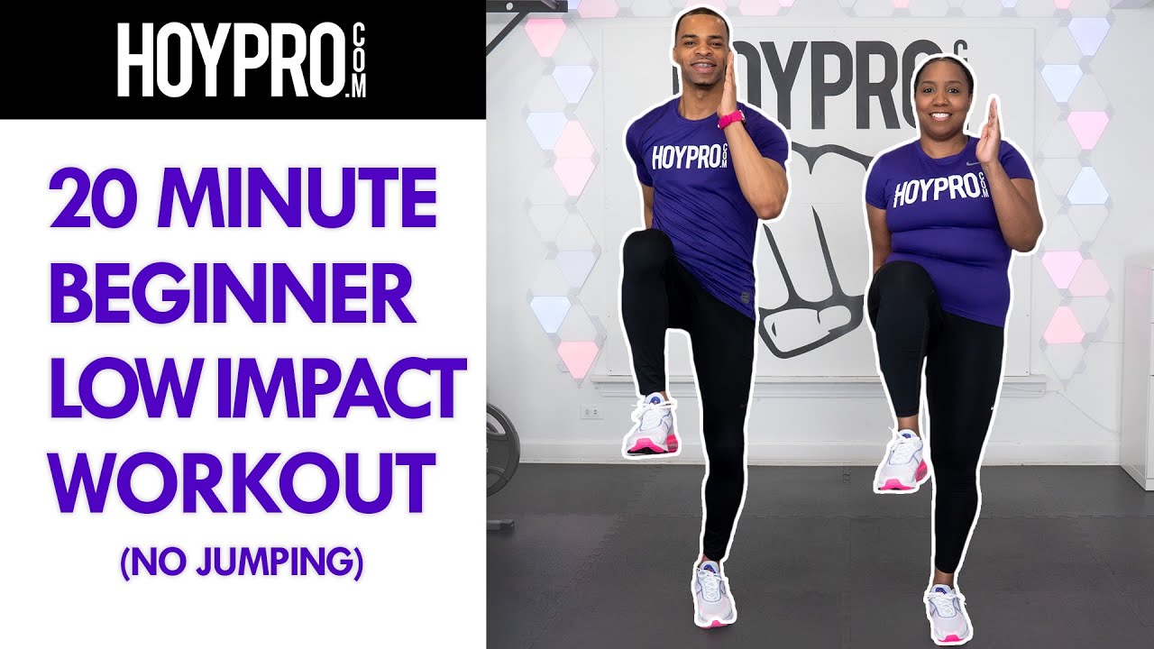 20 Minute BEGINNERS Low Impact Full Body Home Workout (No Equipment ...