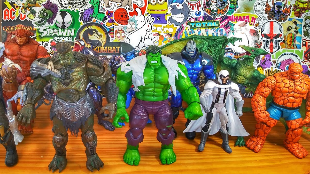 HOW BIG IS THE NEW MARVEL LEGENDS HULK!? A SIZE COMPARISON REVIEW ...
