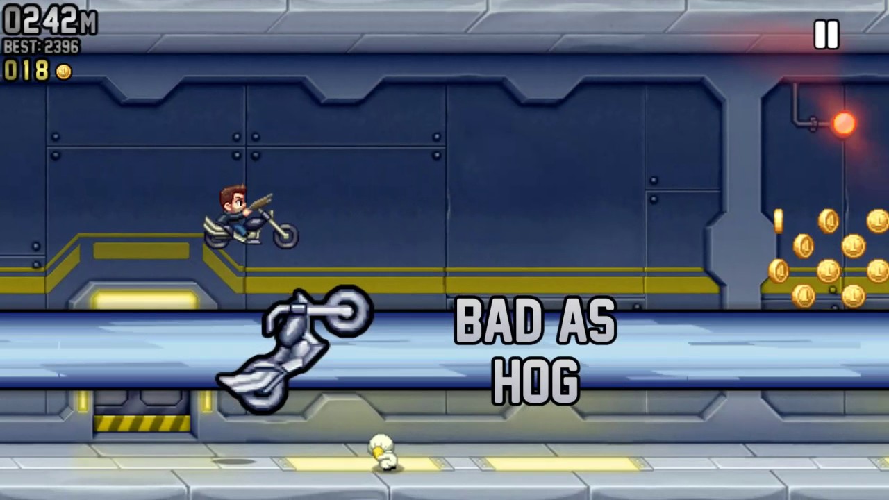 Jet pack joy ride game play - YouTube