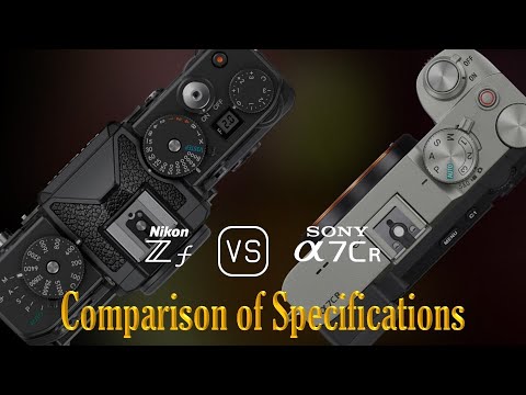 Nikon Zf vs. Sony A7CR: A Comparison of Specifications - YouTube