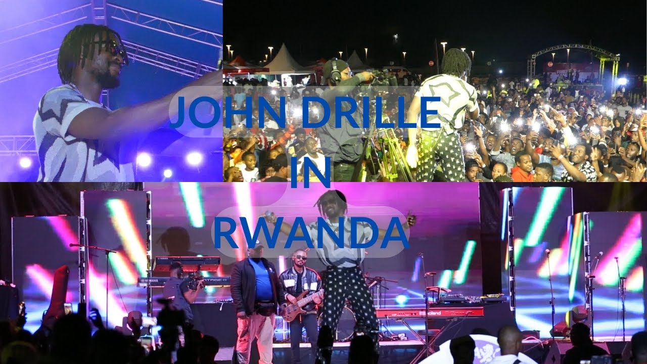 JOHN DRILLE IN RWANDA/UYU MUHANZI YAKOZE AMATEKA ATABAHO - YouTube