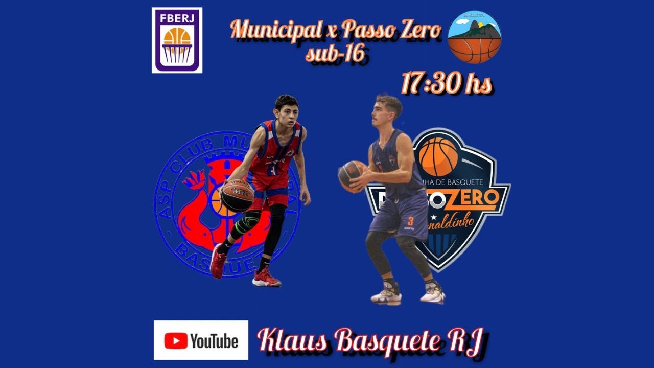 Municipal x Passo Zero sub 16 18/10/23. Jogo completo - YouTube