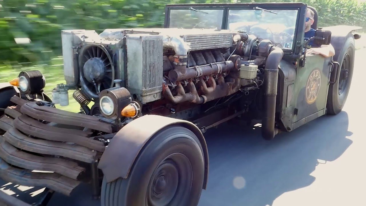 Dady Rat V12 19.1 Liter Four Turbo Rat Rod | Rat Rod Builders and ...