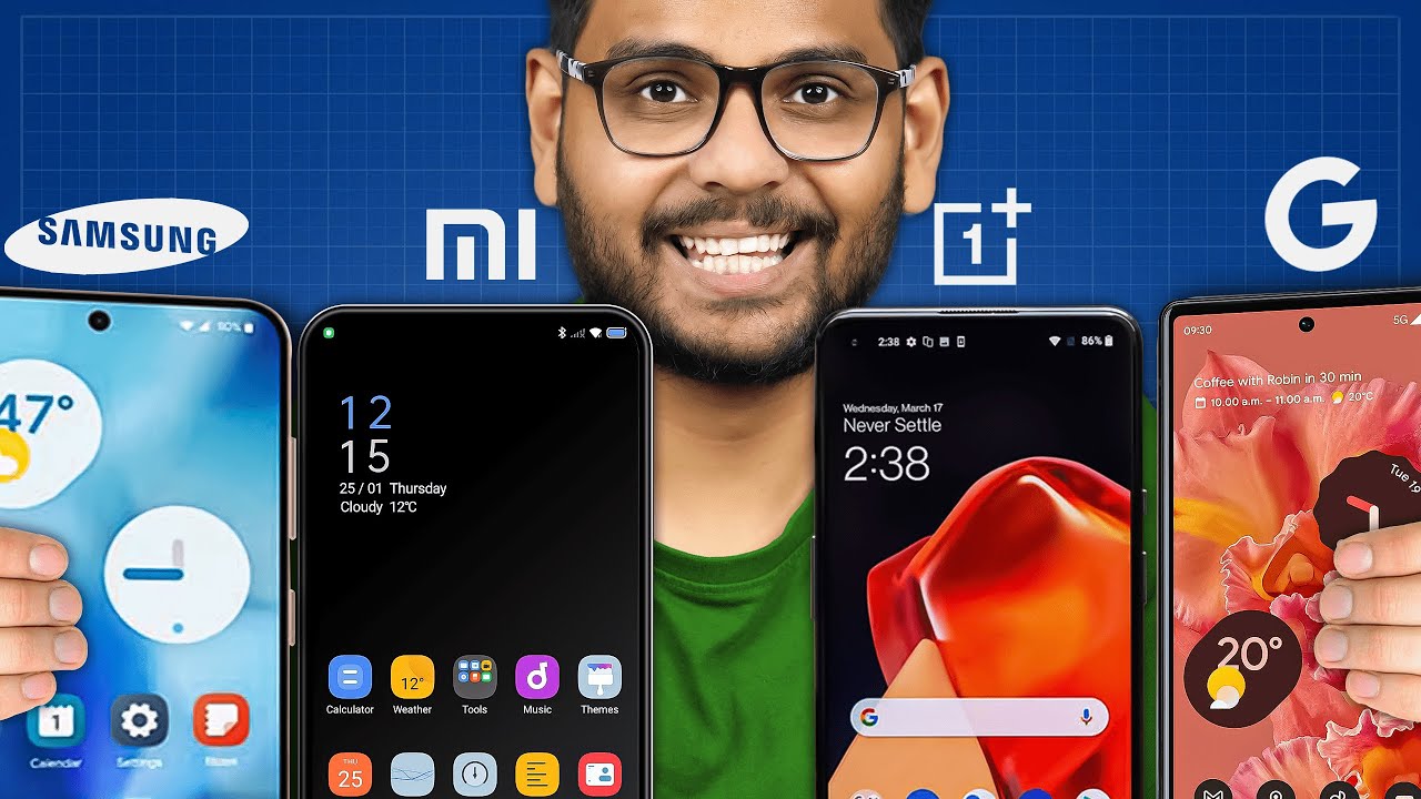 Which is the Best Android UI? - YouTube