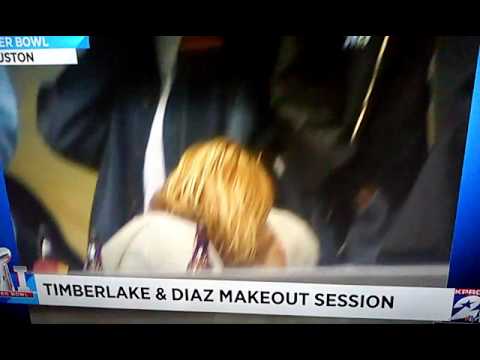 Cameron Diaz & Justin Timberlake Makeout Session