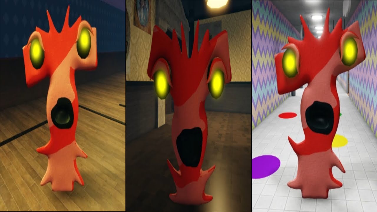 ABC Lore T Morph Jumpscare in All Chapter 1,2,3 - YouTube