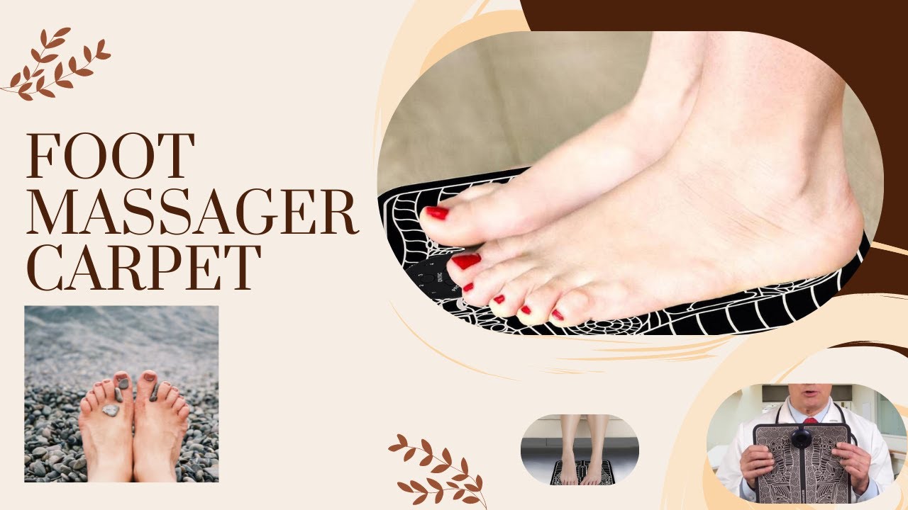 Say Goodbye to Foot Pain Now! DIY Foot Massager Carpet Tutorial - YouTube