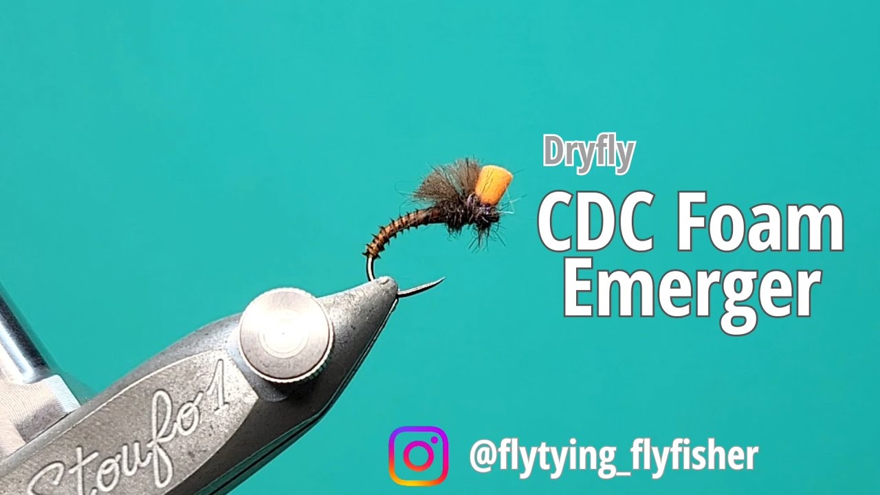 Dryfly - CDC Foam Emerger Tutorial - YouTube