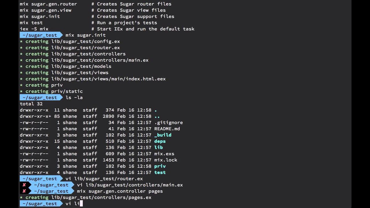 Sugar Framework Getting Started Youtube 1201