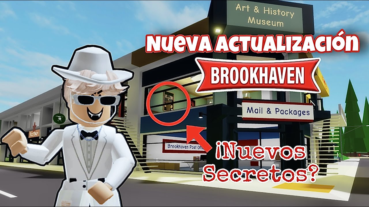 NUEVA ACTUALIZACIÓN DE BROOKHAVEN 😱🏡 Y Nuevo Secretos En EL MUSEO 👻 ...