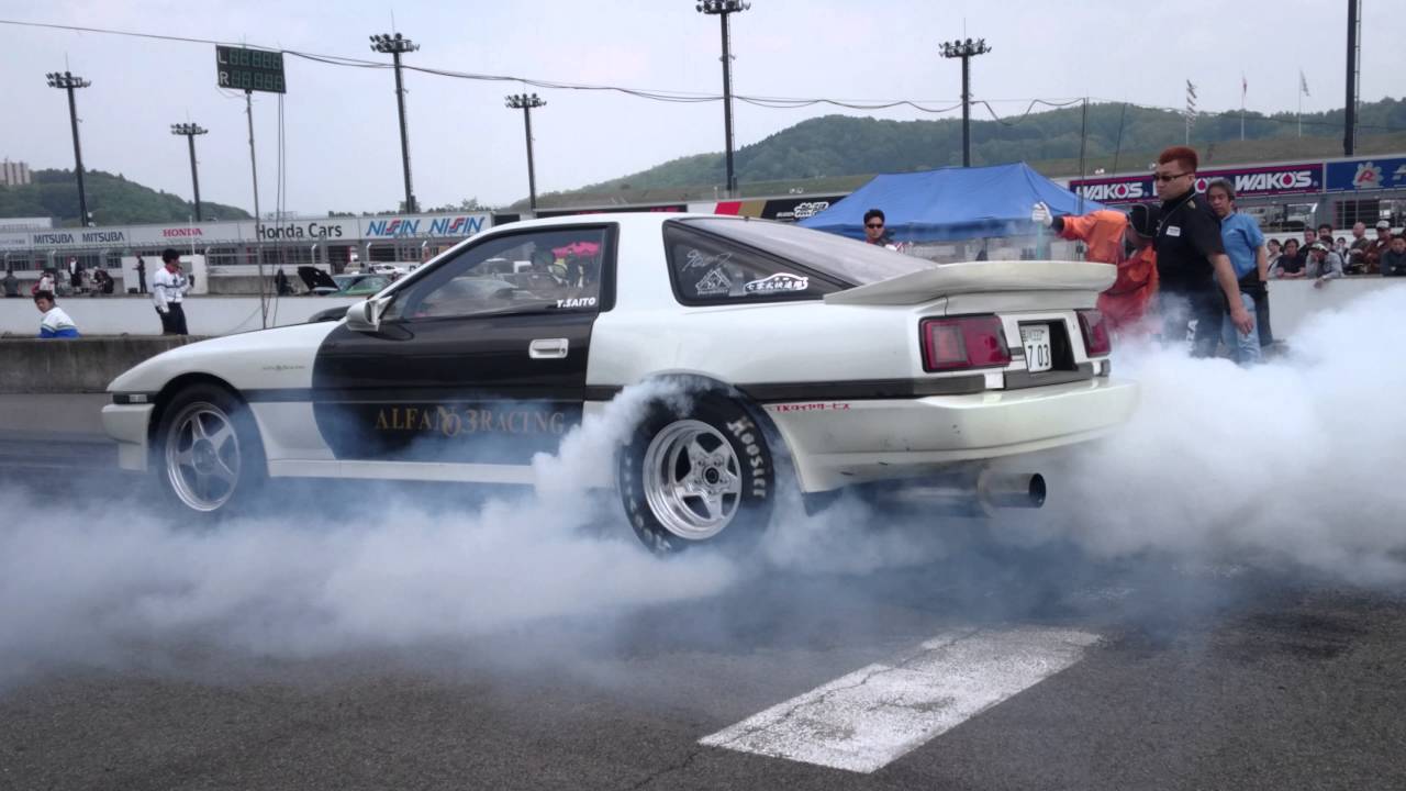Supra MK3 MA70 Drag - Burnout 2016 - YouTube