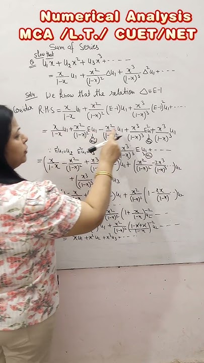numerical Analysis |calculus of finite differences #msc #bscmaths #lt #net #shorts #shortsfeed # ...